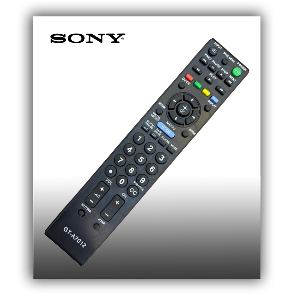 Controle Remoto TV Sony Bravia GT-7012 RM-YD081 | KDL-22EX355 | KDL-22EX357 | KDL-32BX353 ...