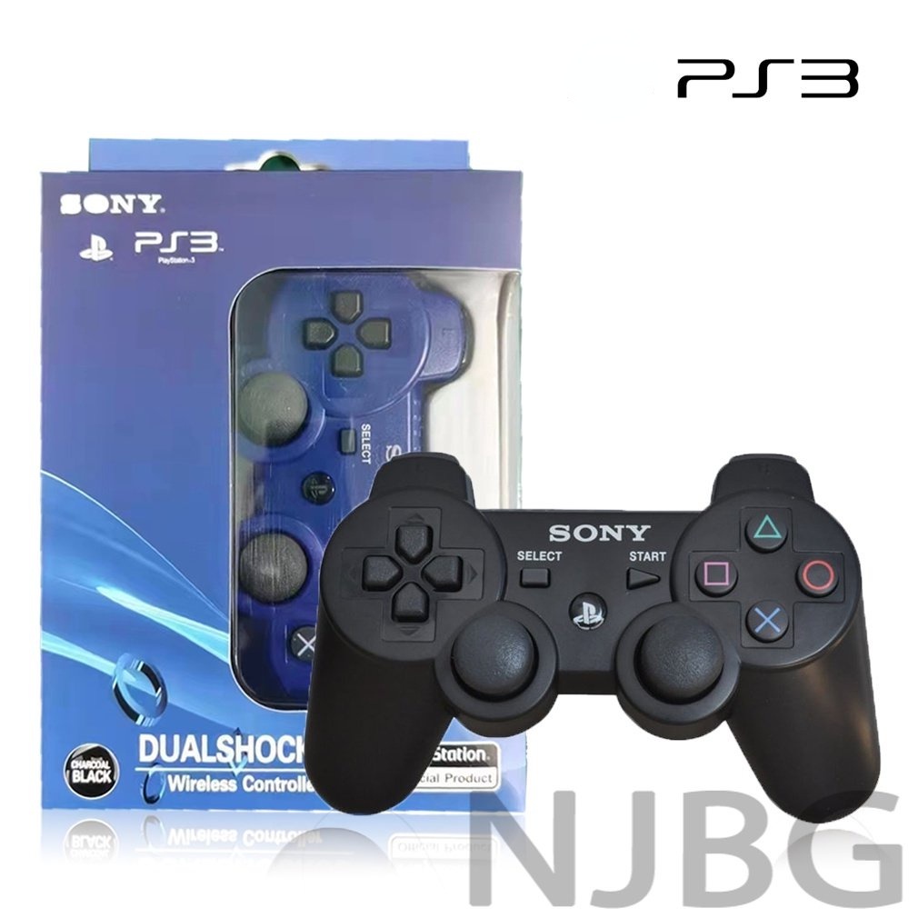 NJBG (Garantia De 1 Ano) Ps3 Playstation 3 Controle De Joystick Sem Fio ...