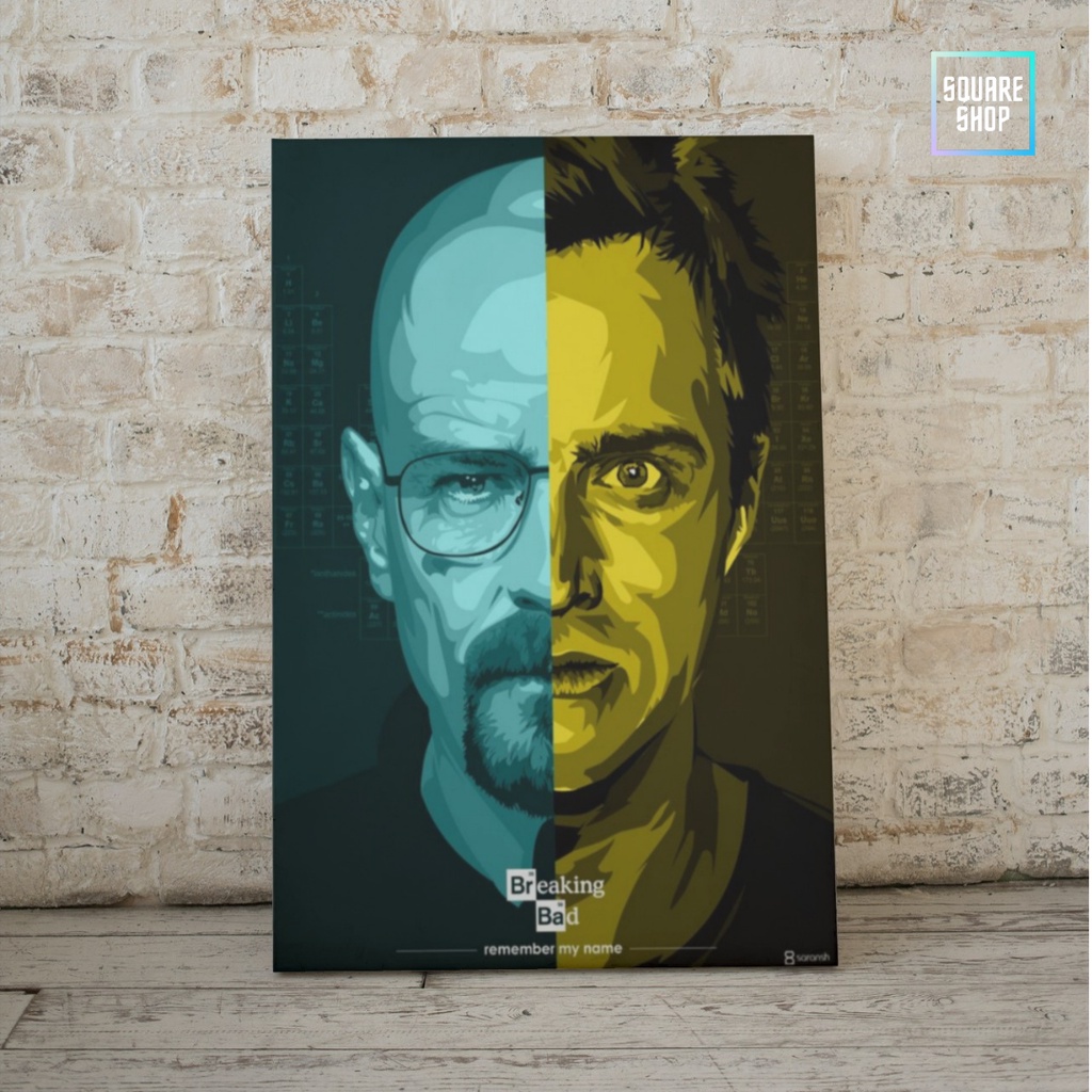 PLACA| QUADROS DECORATIVOS BREAKING BAD | Shopee Brasil