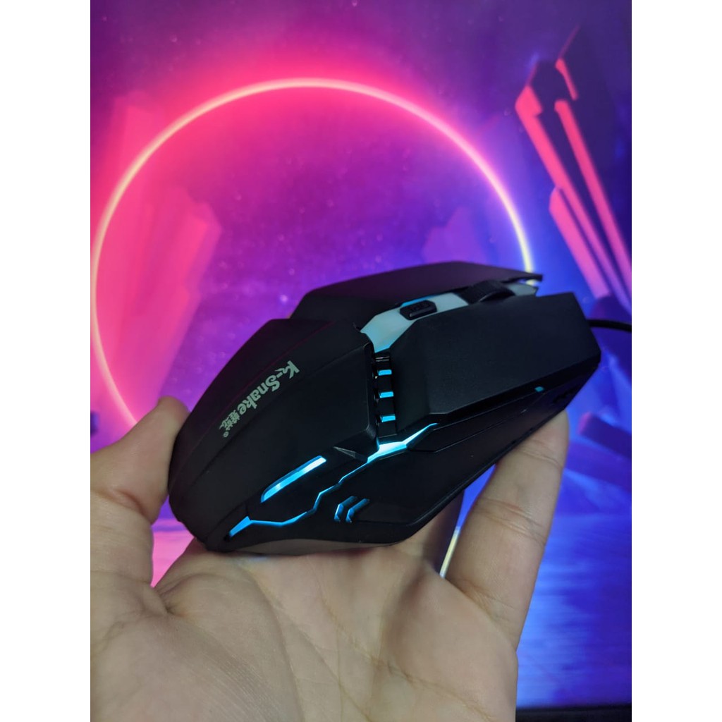 Mouse Gamer K-Snake M11 RGB | Shopee Brasil