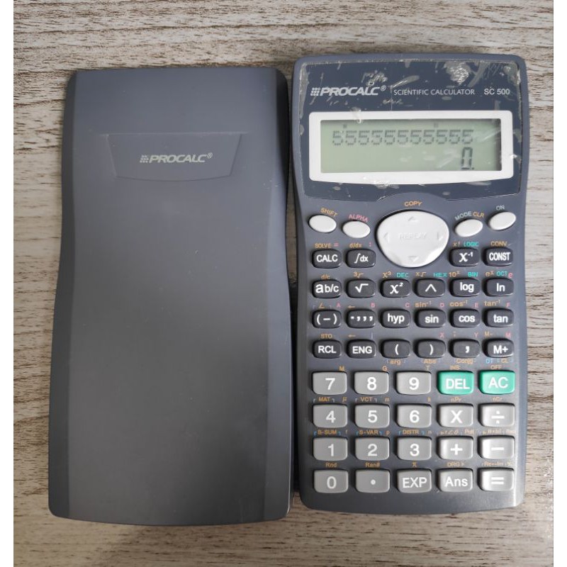 Calculadora Cientifica Procalc SC500 | Shopee Brasil