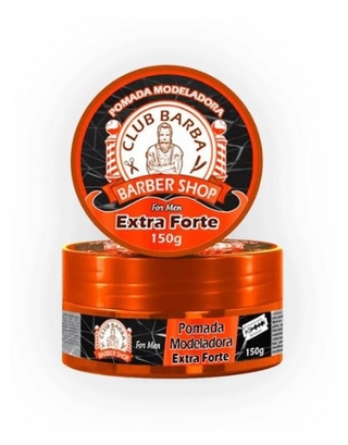 Pomada Modeladora Para Cabelo Efeito Molhado Extra Forte Incolor Barber Shop 150g Pronta Entrega ...