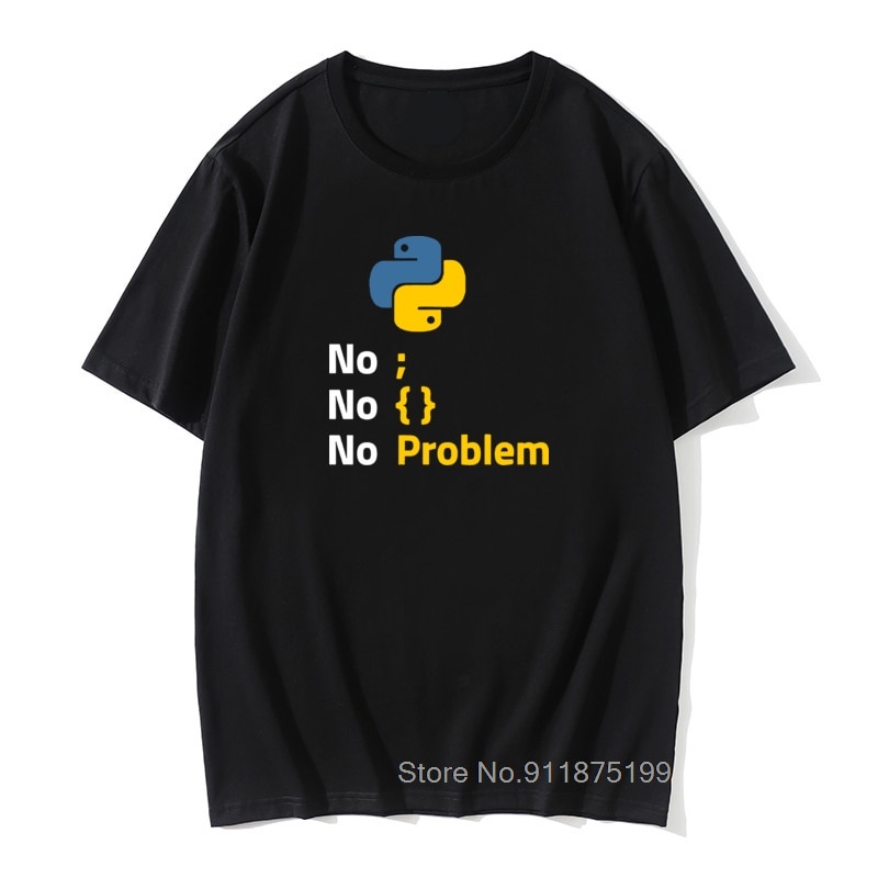 Novo Produto Computador De Programação Língua Python T-Shirt Design ...