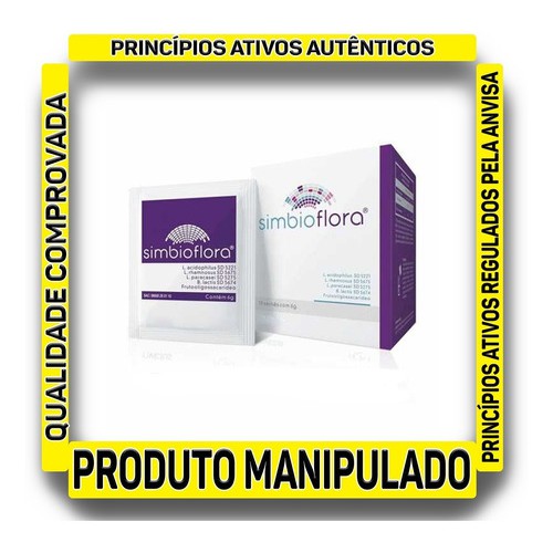 Simbioflora Manipulado Com 30 Sachês 2 Unidades | Shopee Brasil