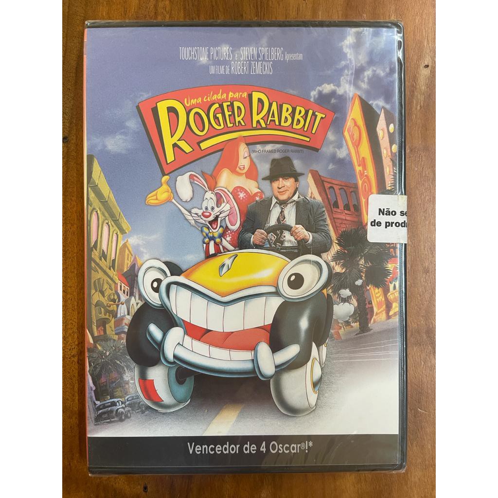 DVD Uma Cilada Para Roger Rabbit - Steven Spielberg - Lacrado | Shopee ...