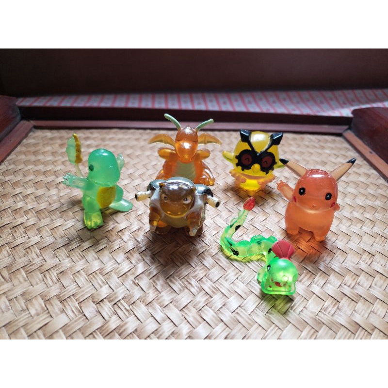lote Pokémon transparente miniatura | Shopee Brasil