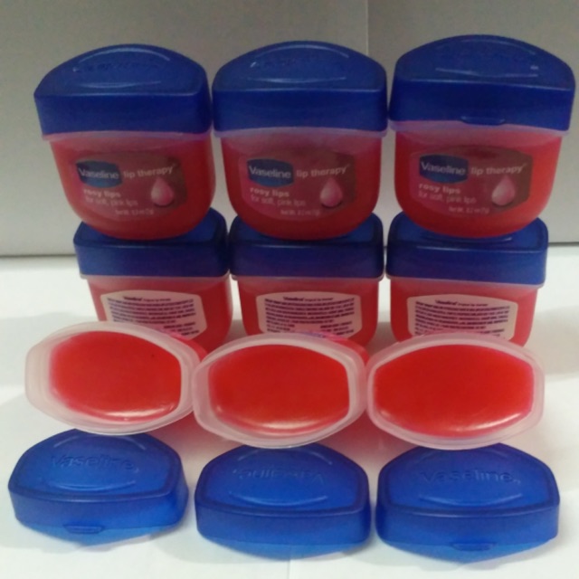 Batom Vaseline Therapy rosy lip original made Indiano | Shopee Brasil