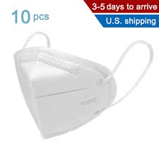 kit 10 Unidades Mascara Kn95 Proteção Respiratória 5 camadas Embaladas ...