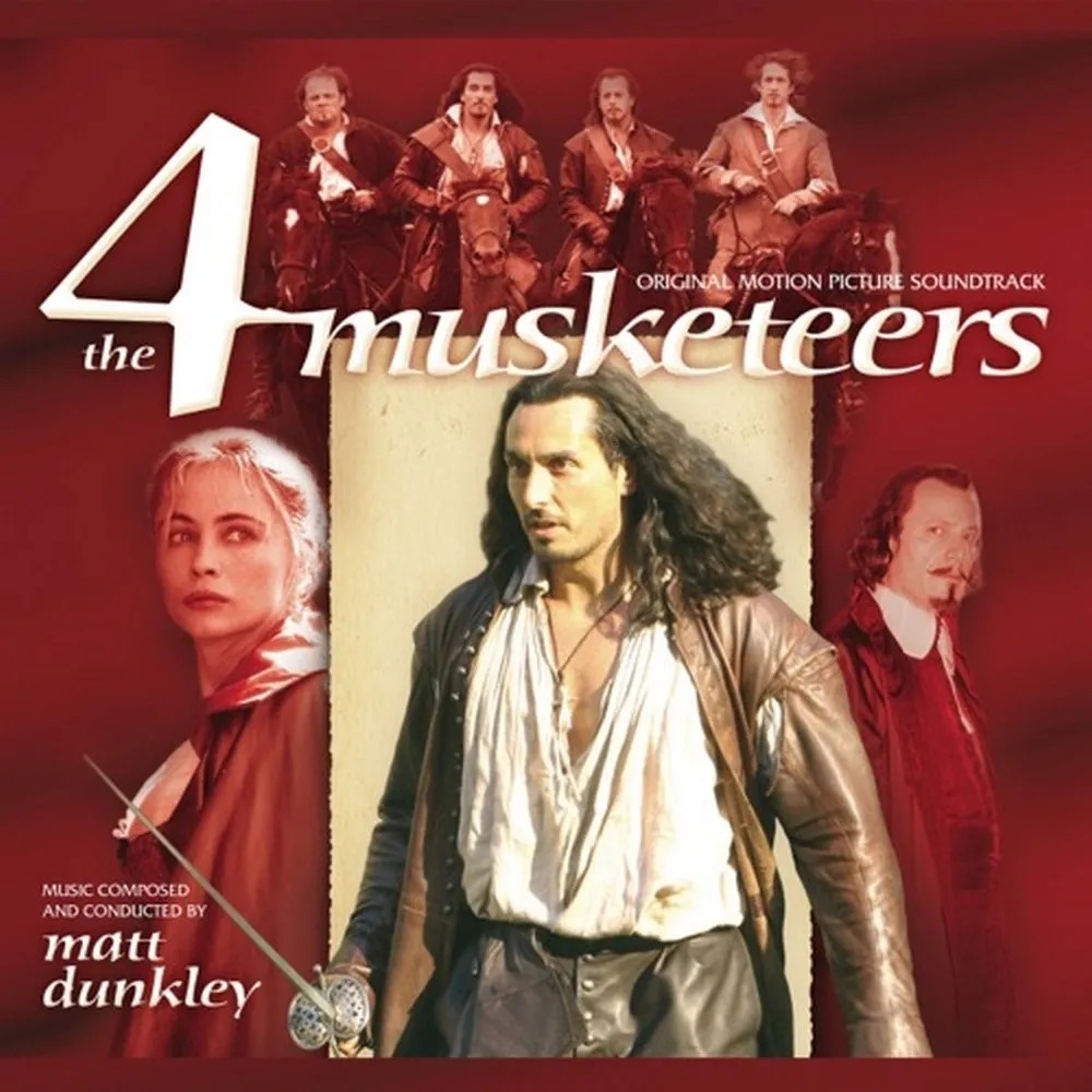 CD europeu The 4 Musketeers ed. limitada Matt Dunkley trilha sonora ...