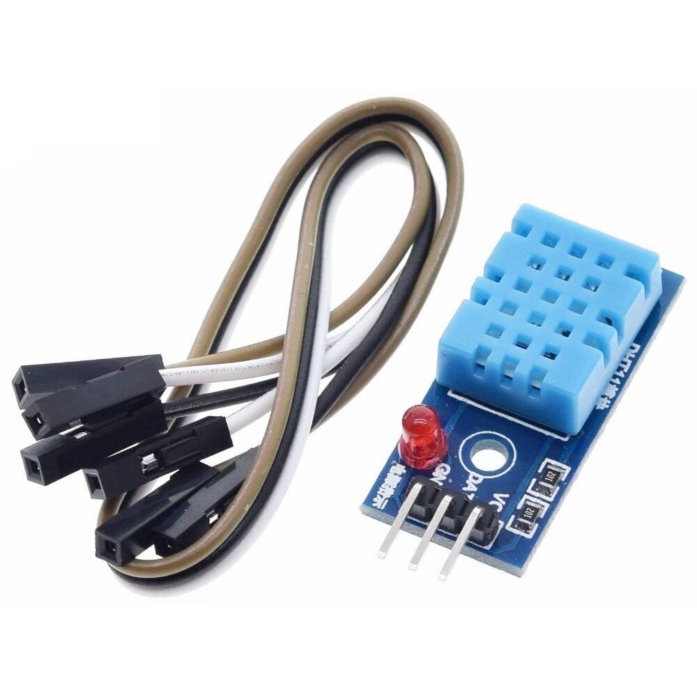 Sensor De Umidade E Temperatura Dht11 Arduino Dht 11 Com Módulo E Cabo Shopee Brasil 