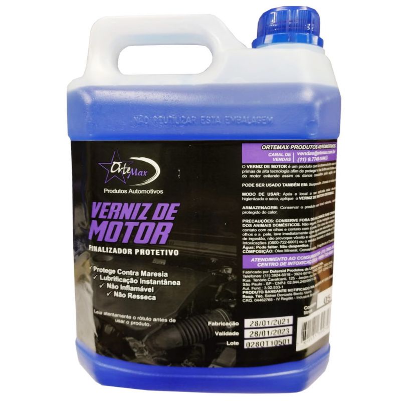 Verniz De Motor 1,5l - Filme De Proteção Para Motores Vonixx ...