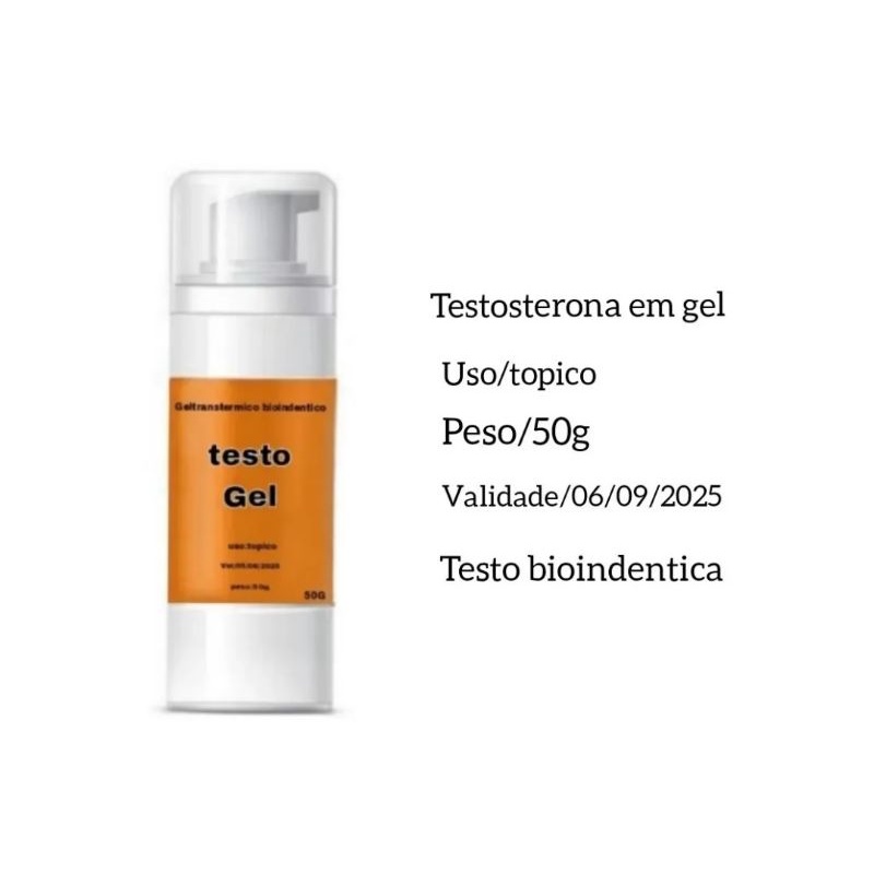 Reposição Hormonal 1,0% Testo Em Gel 30mg Bioindetica - Escorrega o Preço