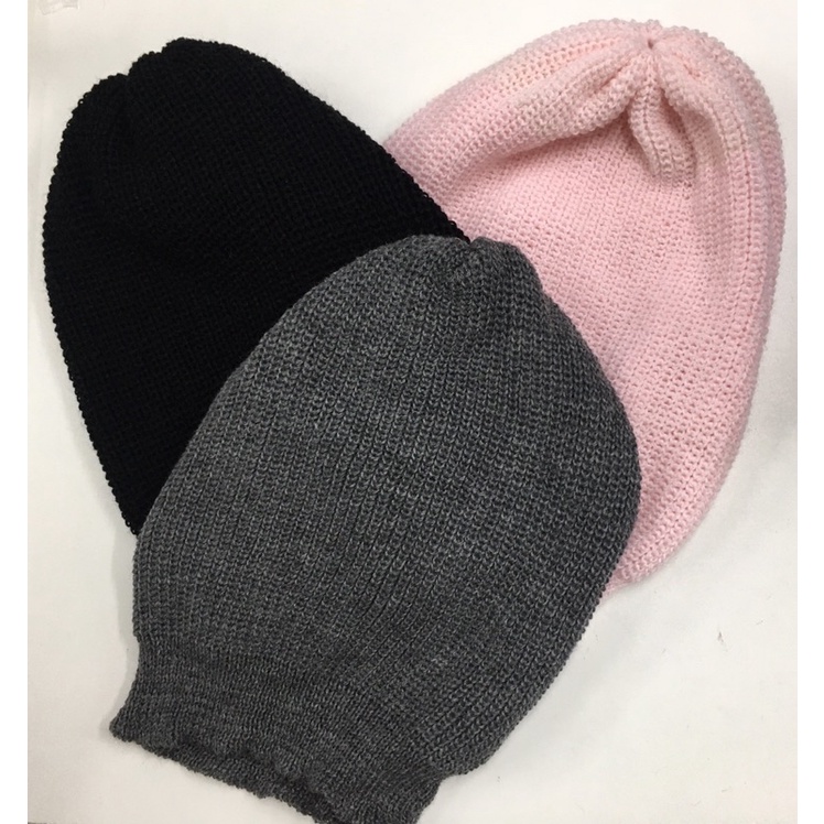 Touca de lã gorro boina unissex, touca caida de inverno outono frio ...