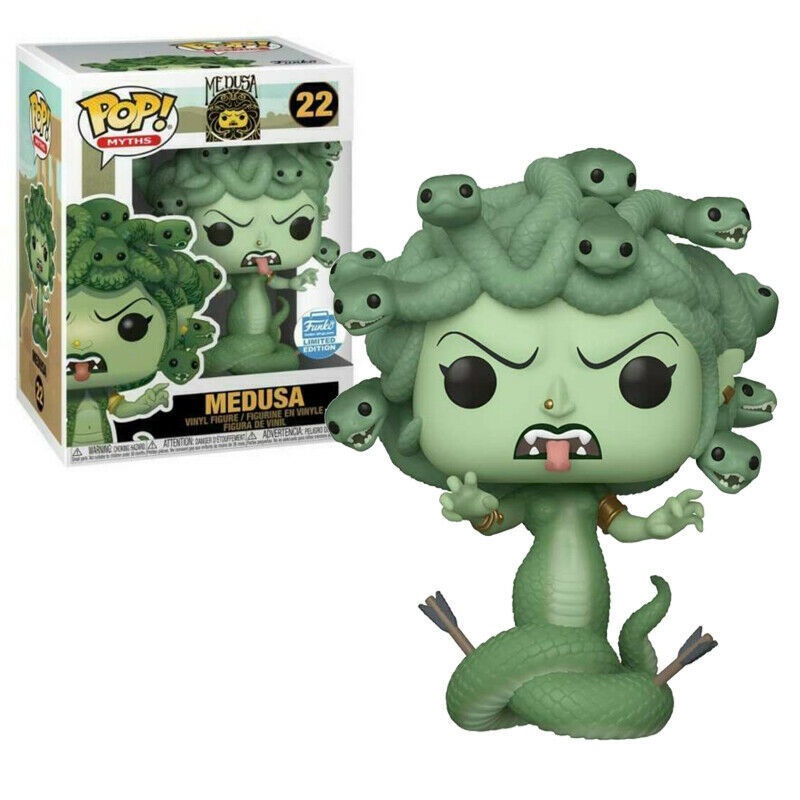 Funko Pop Antigo Grego Mythogy Cobra Cabelo Banshee Medusa # 22 Mediusa ...