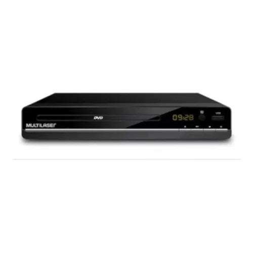 Dvd Player 3 Em 1 Multimídia Usb Preto Multilaser - Sp252 | Shopee Brasil