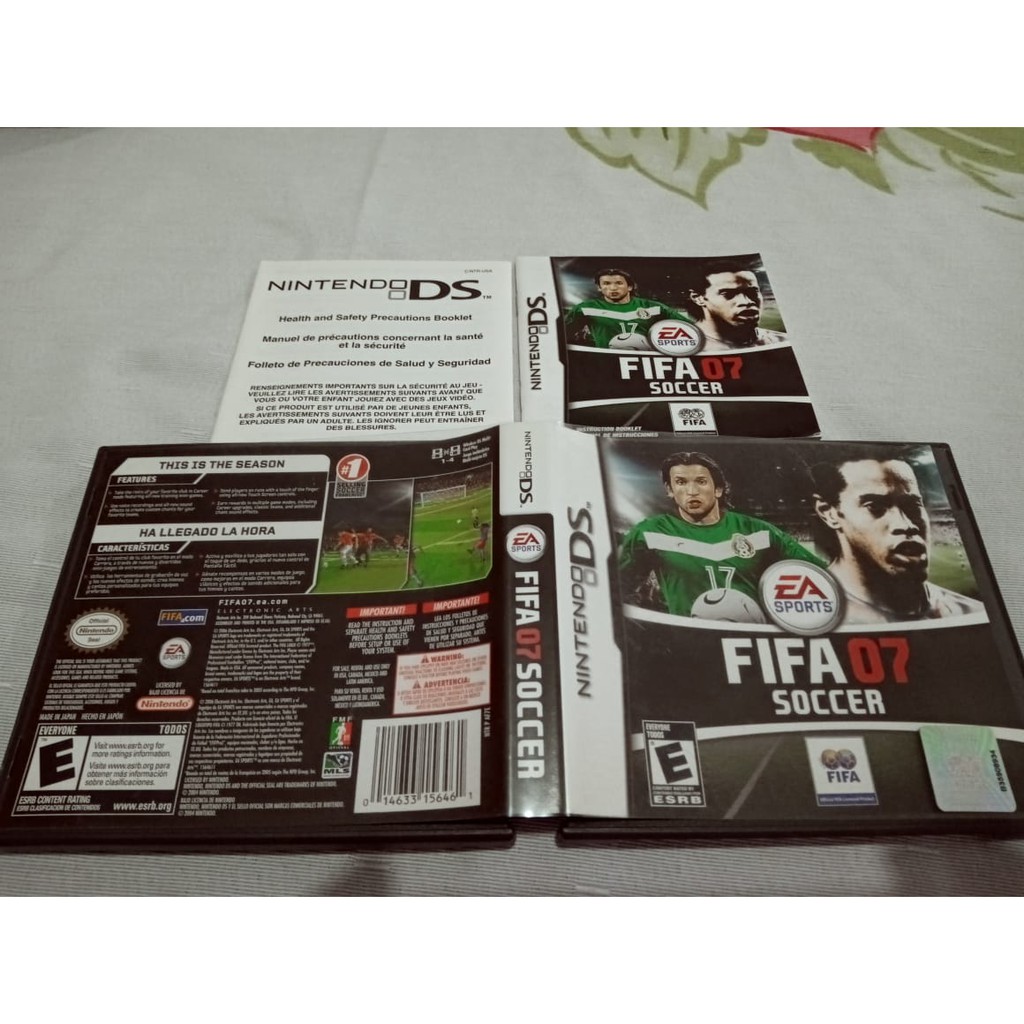 Fifa 07 Original Nintendo Ds G9#a | Shopee Brasil