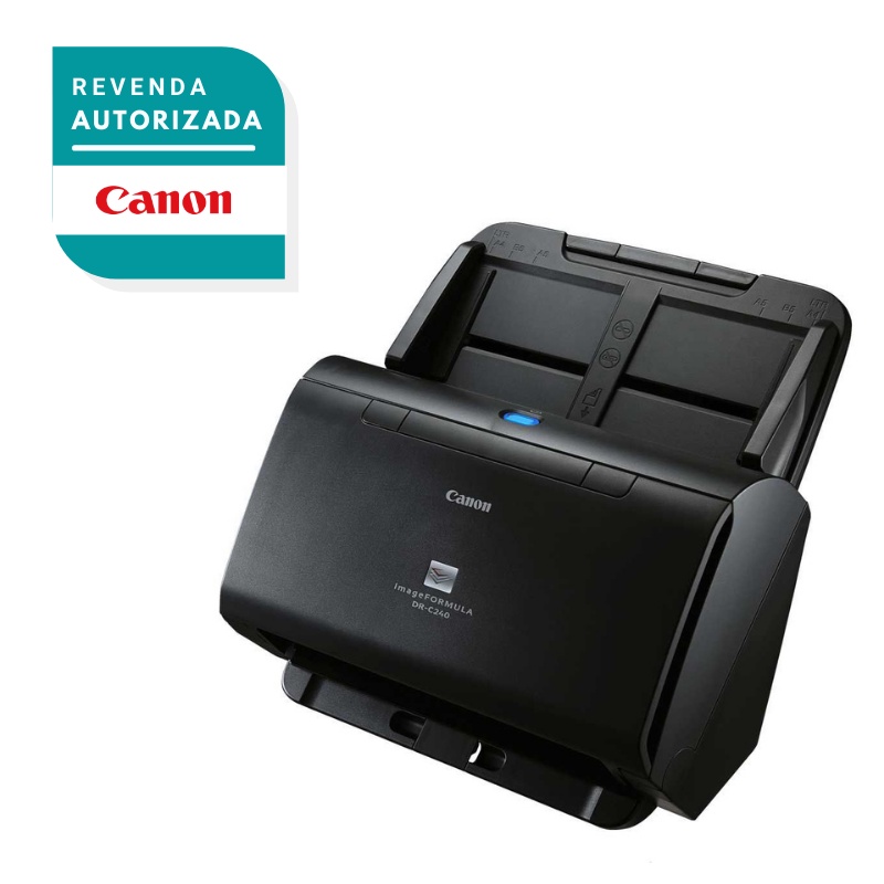 Scanner Canon Dr-c240, 45ppm, Duplex (frente e verso) | Shopee Brasil