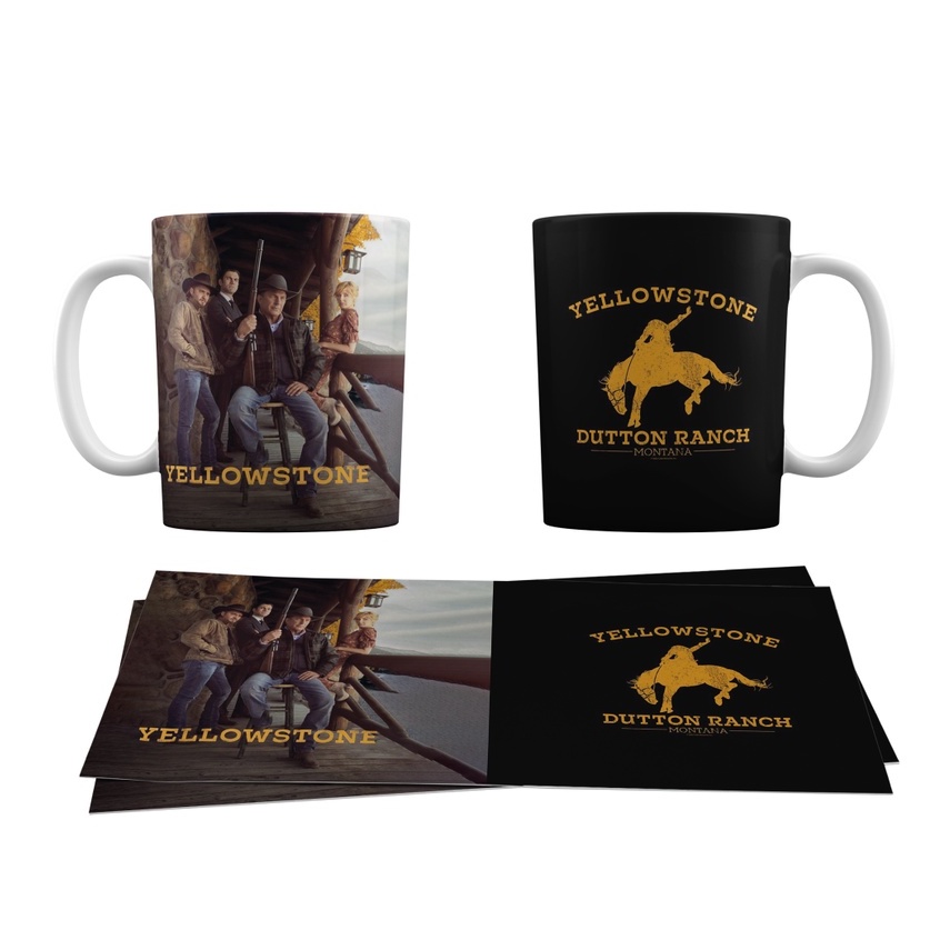 Caneca Yellowstone seriado de tv rip beth john kayce | Shopee Brasil