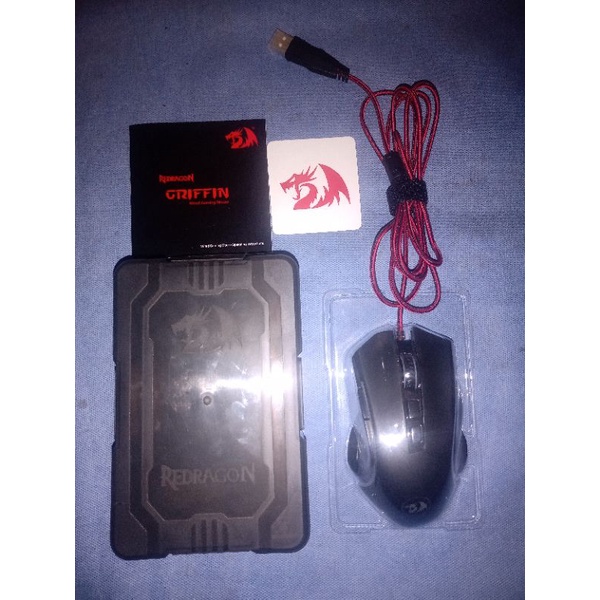 Mouse Red dragon Griffin M607 | Shopee Brasil