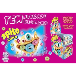 Pastilha Apito Loko Cartela C/ 15g Danilla Foods | Shopee Brasil