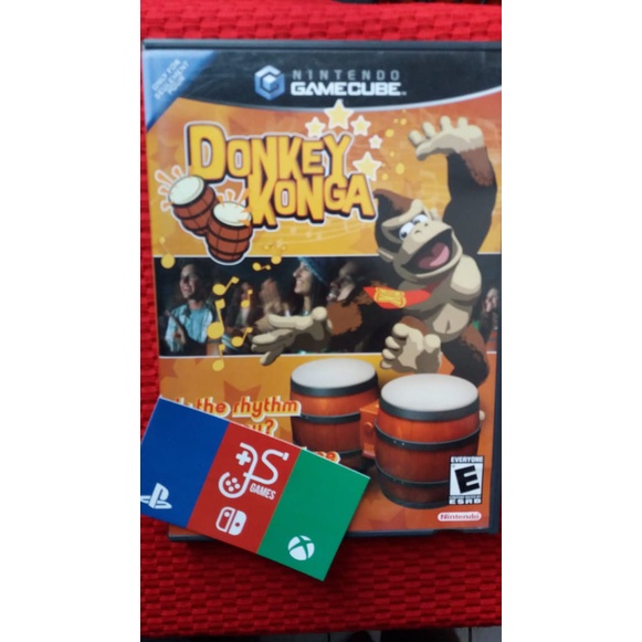 donkey konga game cube | Shopee Brasil