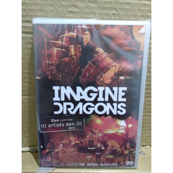 DVD IMAGINE DRAGONS- LIVE FROM THE ARTISTS DEN- 2013 (ORIGINAL-LACRADO ...