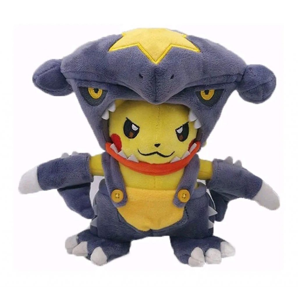 Pelúcia Pikachu Garchomp Pokemon 20cm | Shopee Brasil