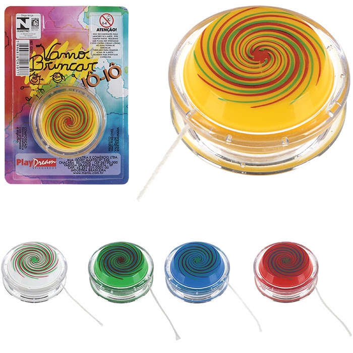 Ioiô Cristal c/ 1 unidade - Varias cores - Cartela - PlayDream | Shopee Brasil