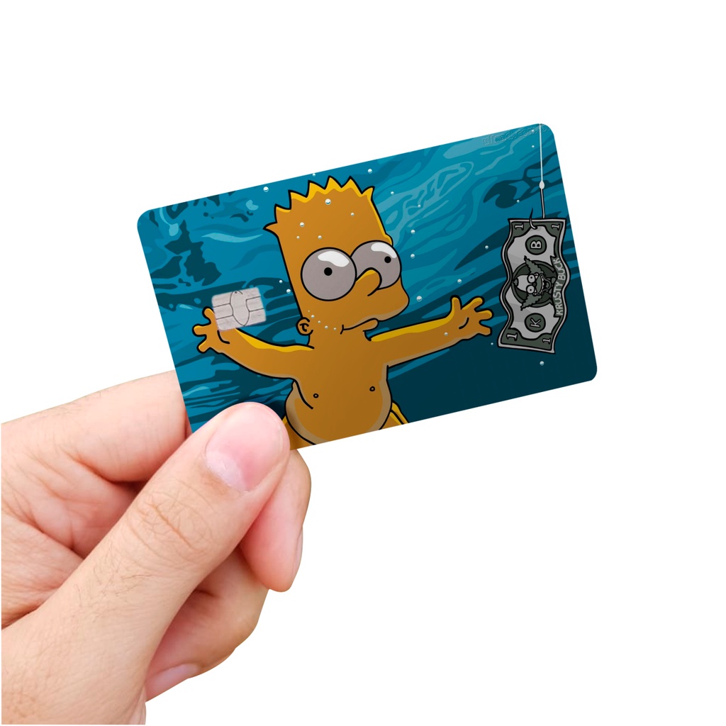 Adesivo Para Cartão Os Simpsons Skin Card | Shopee Brasil