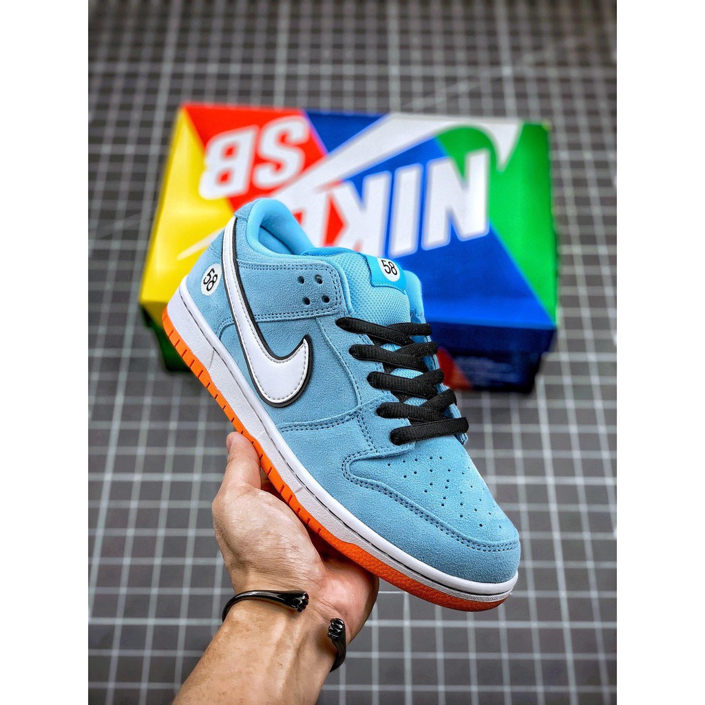 CLUBEMOS 58 x NK SB Dunk Low Pro "Club 58 Gulf" série dunk camurça raso ...