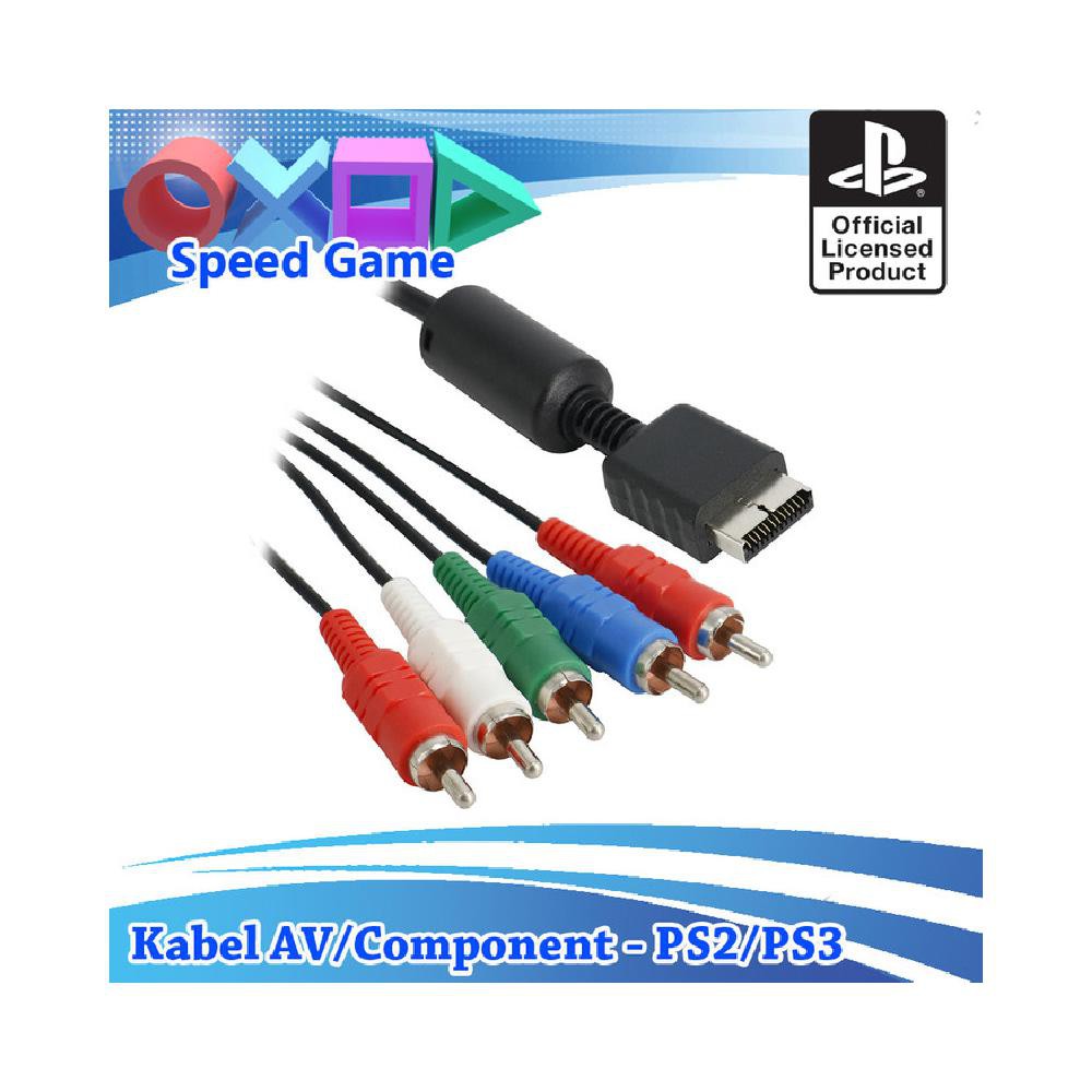 Cabo Av Componente Ps2 Ps3 | Shopee Brasil