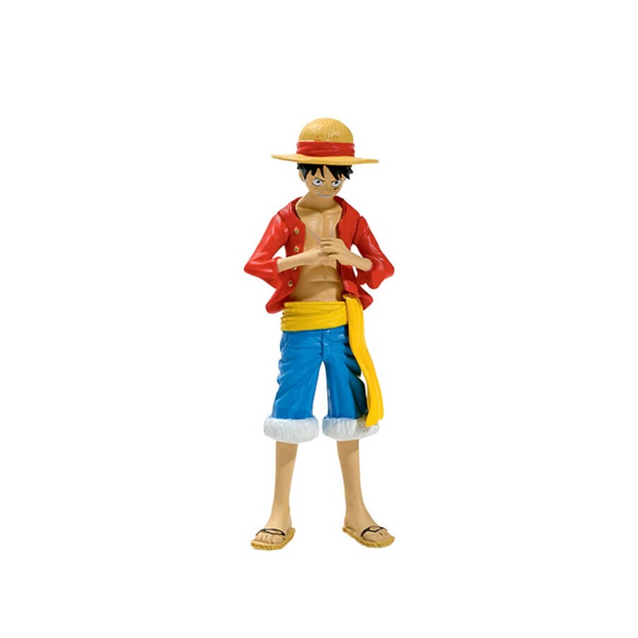 Boneco Miniatura Action Figure one piece ed 01 Monkey D Luffy O Capitão ...