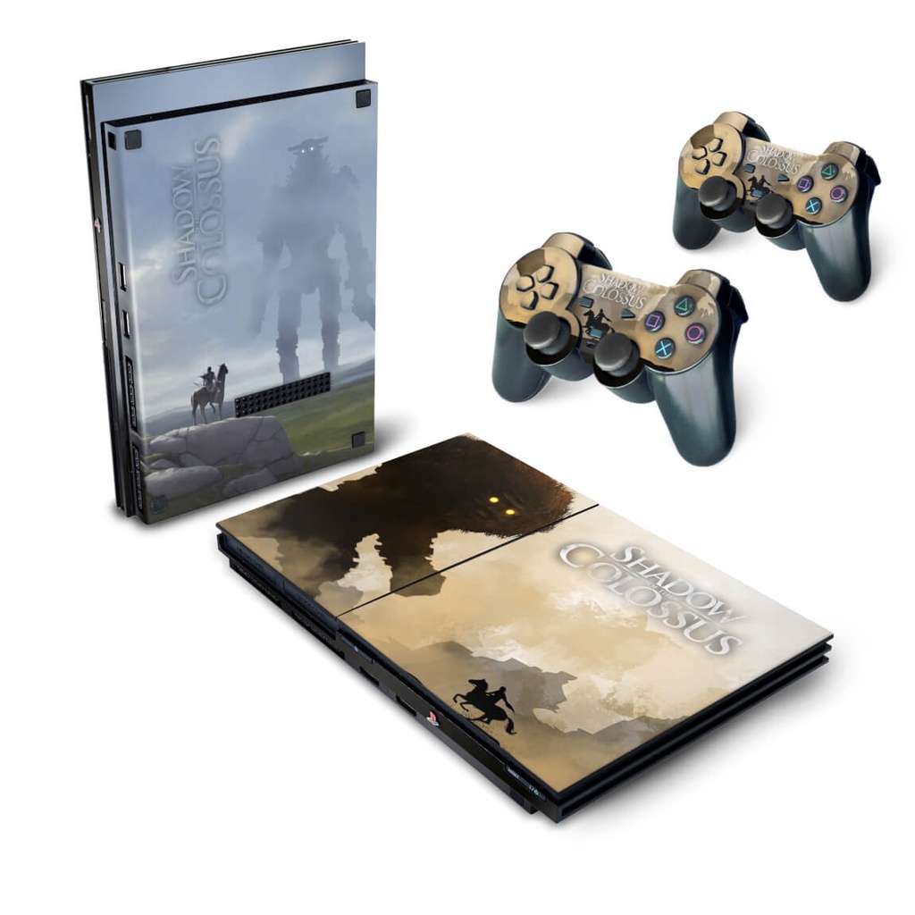Skin PS2 Slim Adesivo - Shadow Colossus | Shopee Brasil