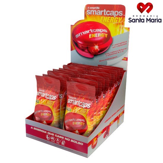 Smartcaps Energy - 20 flowpacks c/ 4 cápsulas | Shopee Brasil