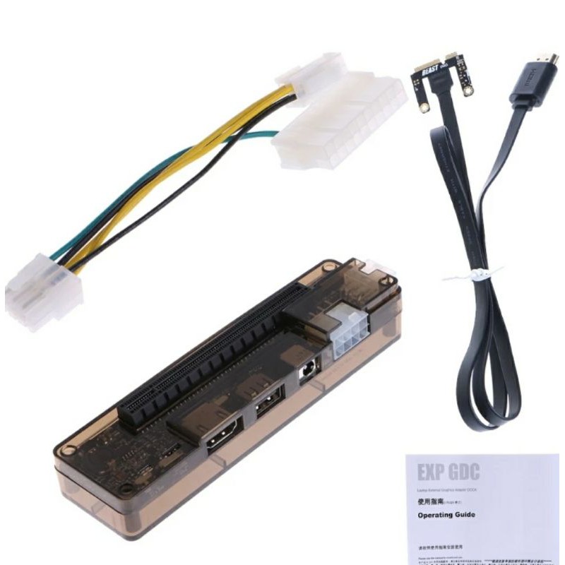 Adaptador Egpu Placa De Vídeo Externa Notebook Mini Pci Express V8.5c ...