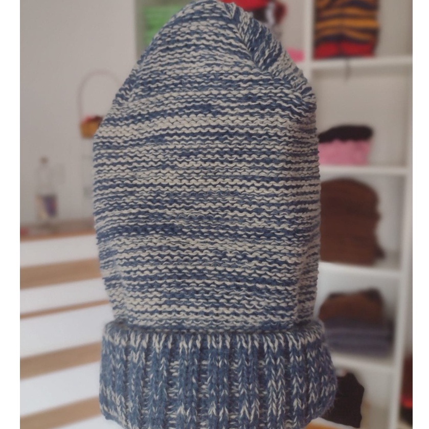 Touca Inverno Fio Mesclado Tricot Adulto | Shopee Brasil