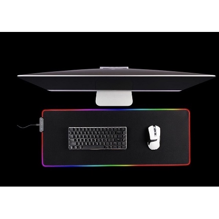 Mouse Pad B-max Bm791 Gamer Com 13 Cores Rgb Usb Macio Iluminado led ...