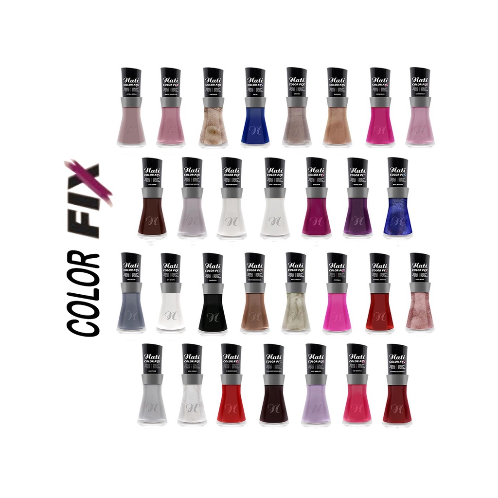esmaltes COLOR FIX 8ml manicure profissional | Shopee Brasil