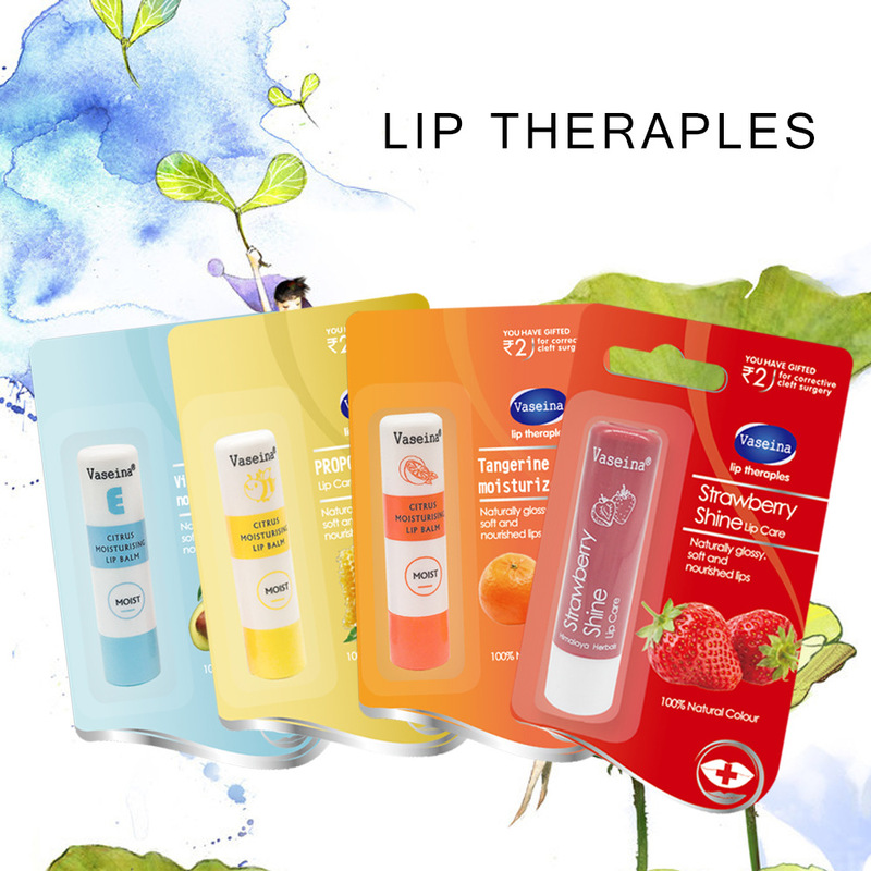 Vaseline Batom Hidratante Orgânico De Longa Duração Anti-Idade | Shopee ...