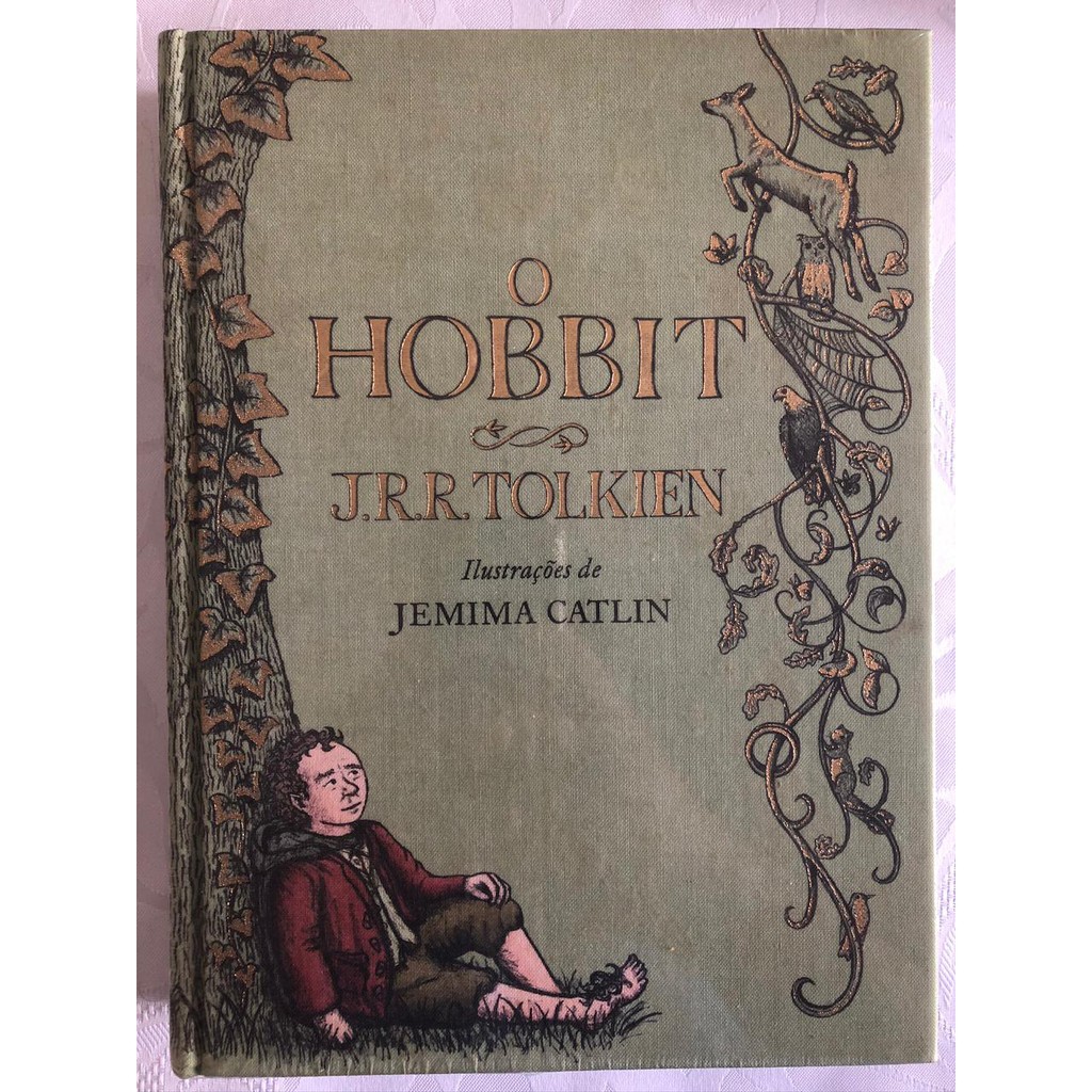 O Hobbit Ilustrado Tolkien Jemima Catlin Em Português Novo Colecionador RARO | Shopee Brasil