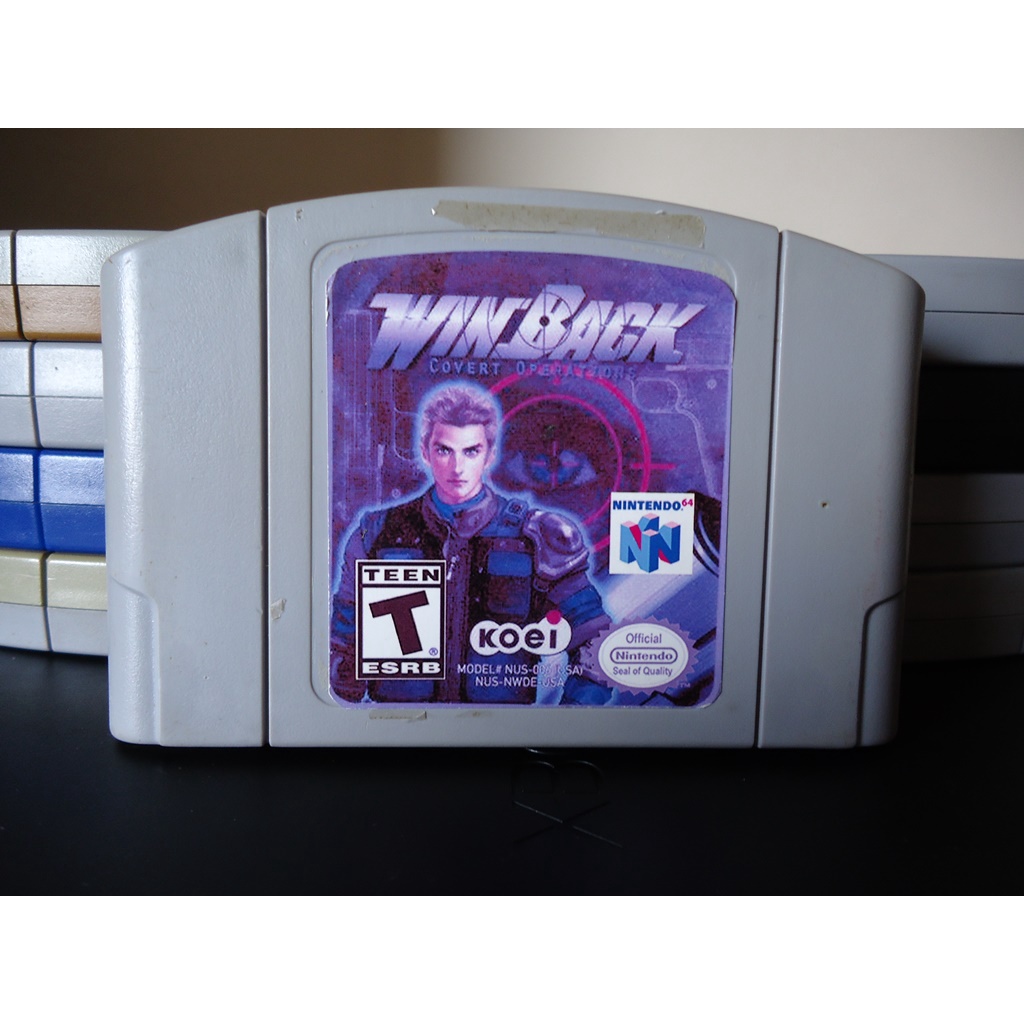 Nintendo 64 Winback Original Perfeito 100% | Shopee Brasil