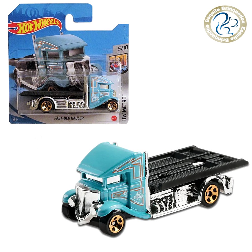 Hot Wheels Fast Bed Hauler Hot Wheels Caminhão Guincho Plataforma