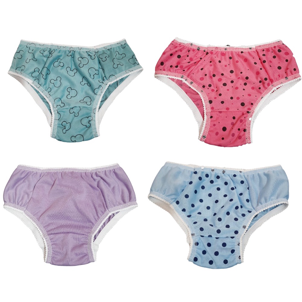 Kit 3 Calcinha Infantil Menina 1 a 6 anos, calcinhas infantis | Shopee ...
