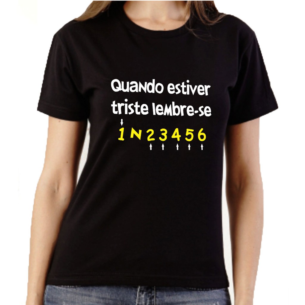 Camiseta Feminina baby look frases Motos A Primeira é pra baixo e o ...