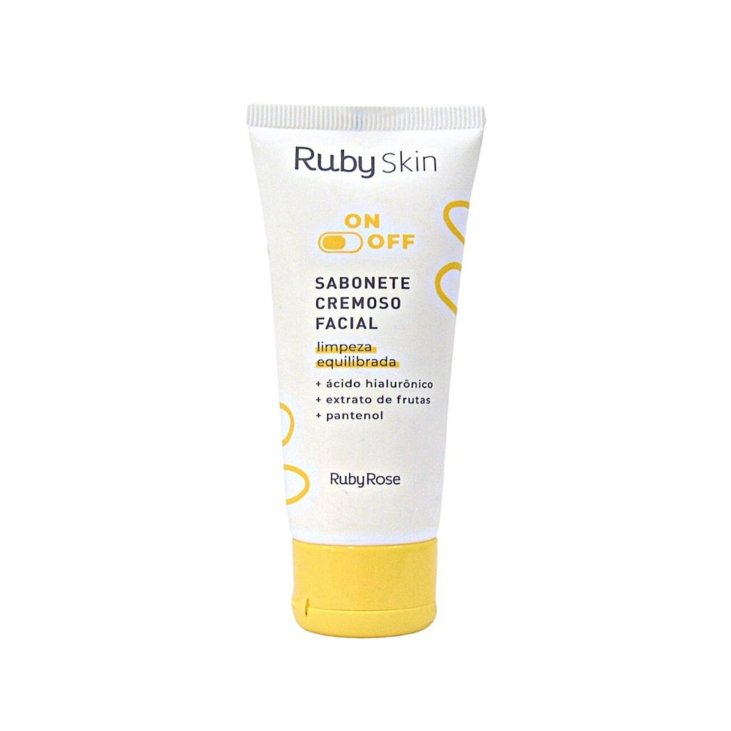Sabonete Cremoso Facial-RubyRose, RubySkin ON OFF | Shopee Brasil Sabonete Cremoso Facial-RubyRose, RubySkin ON OFF | Shopee Brasil