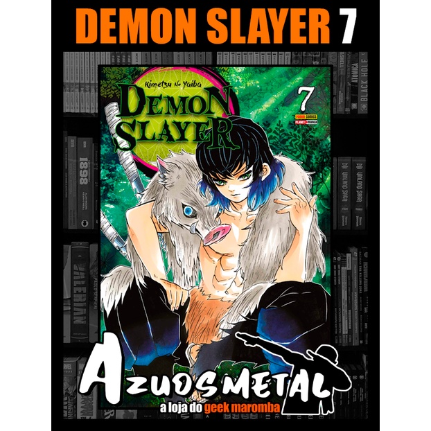Demon Slayer - Kimetsu No Yaiba Vol. 7 [Mangá: Panini] | Shopee Brasil