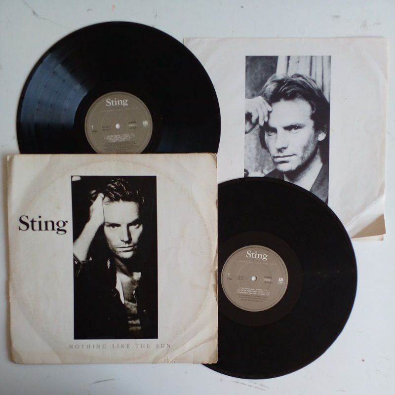 LP Vinil STING Nothing Like The Sun DUPLO EM BOM ESTADO! | Shopee Brasil
