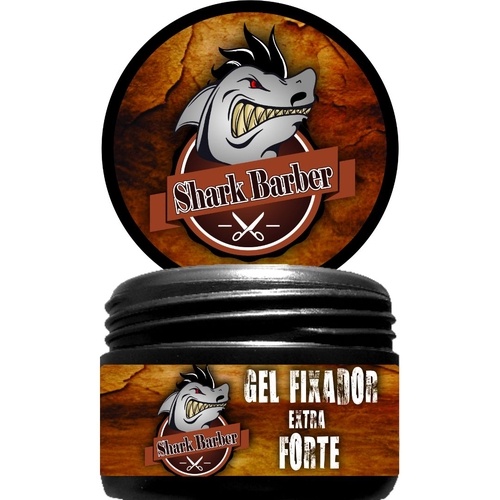 Gel Forte Fixação Shark Barber | Shopee Brasil
