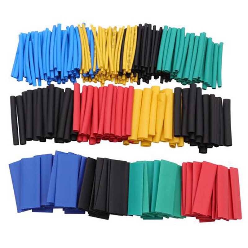 Kit Com 530 Espaguete Termo Retrátil Tubo Isolar Fios Cabos | Shopee Brasil