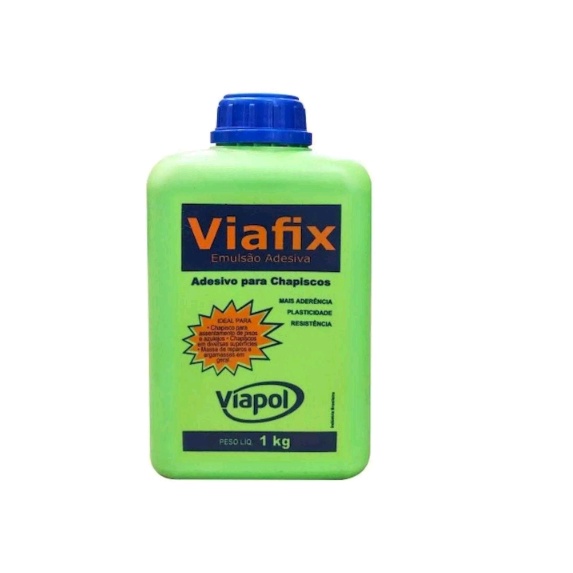 Viafix Adesivo Para Argamassas e Chapiscos Viapol 1KG | Shopee Brasil